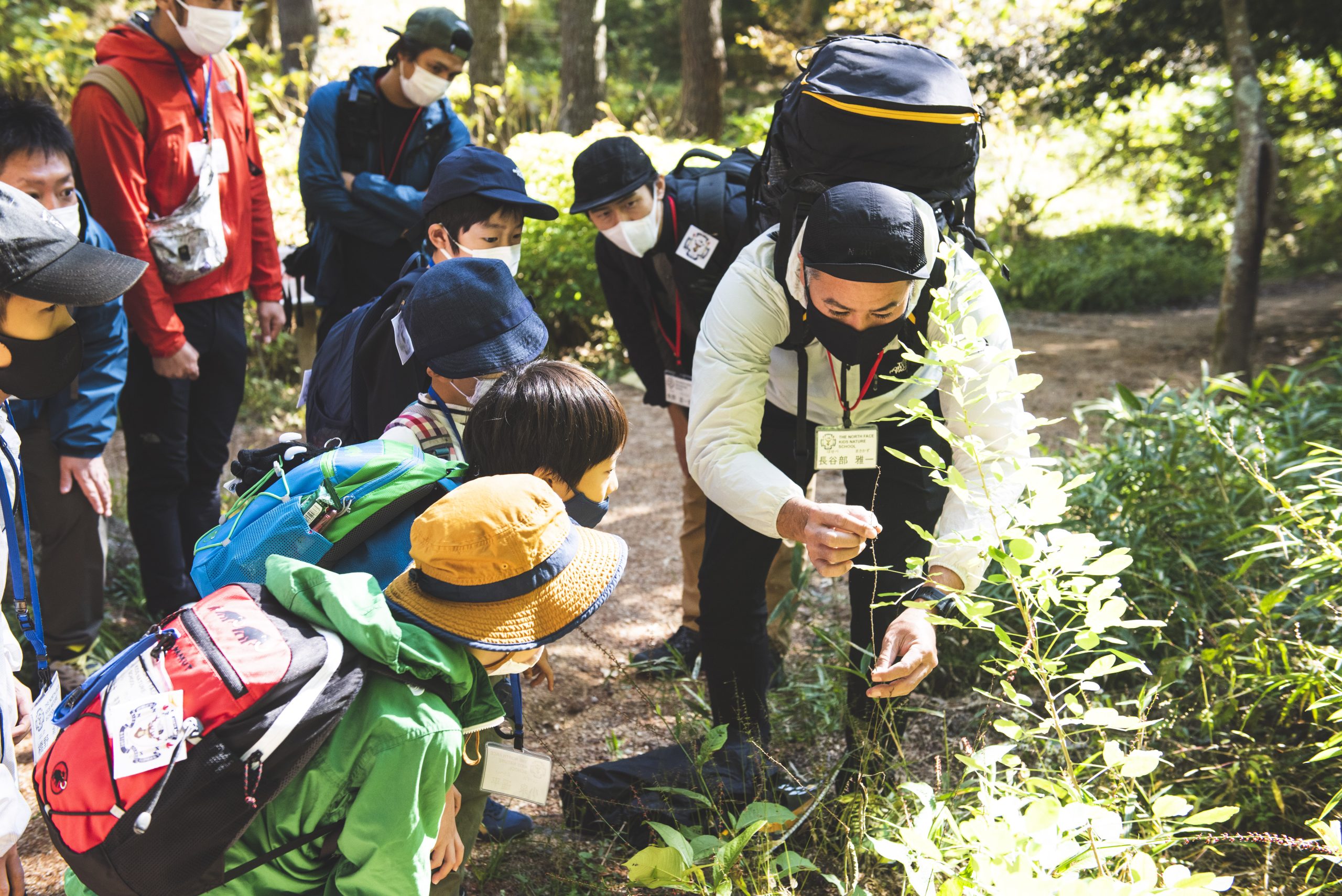 ネイチャーエデュケーション in 兵庫県 有馬富士 | THE NORTH FACE KIDS NATURE SCHOOL